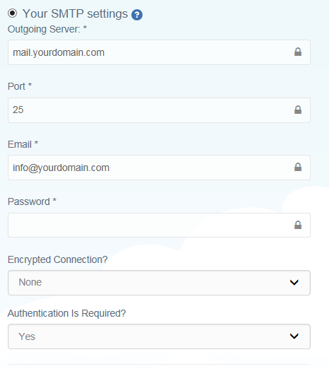 Email Sending Options | Rehab My Patient